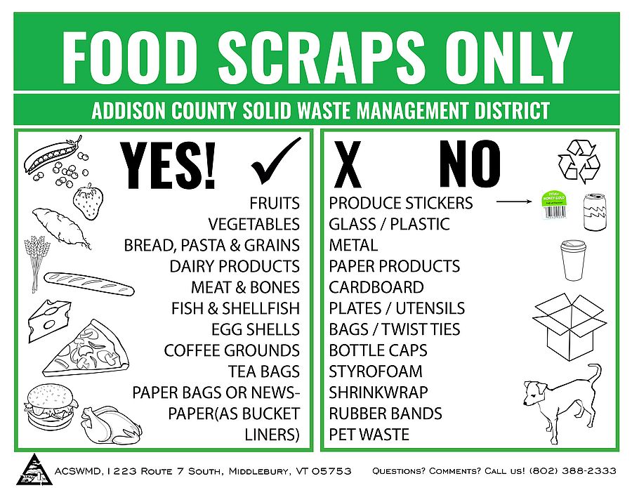Food scrap collection & drop-off - ACSWMD Food scrap collection & drop-off - ACSWMD